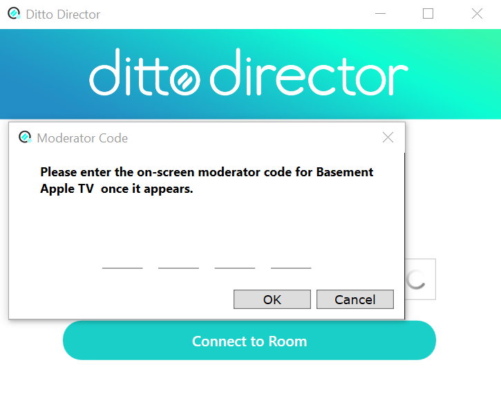 How to use Ditto Director on Windows Devices